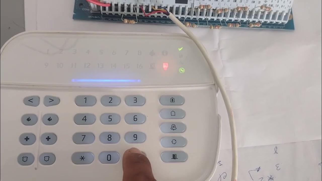 DSC Neo HS2led - YouTube