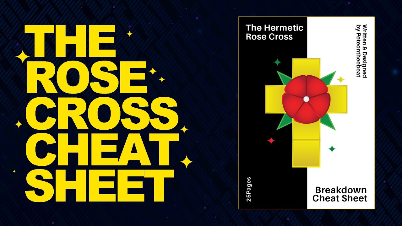 The Rose Cross Cheat Sheet Overview - YouTube