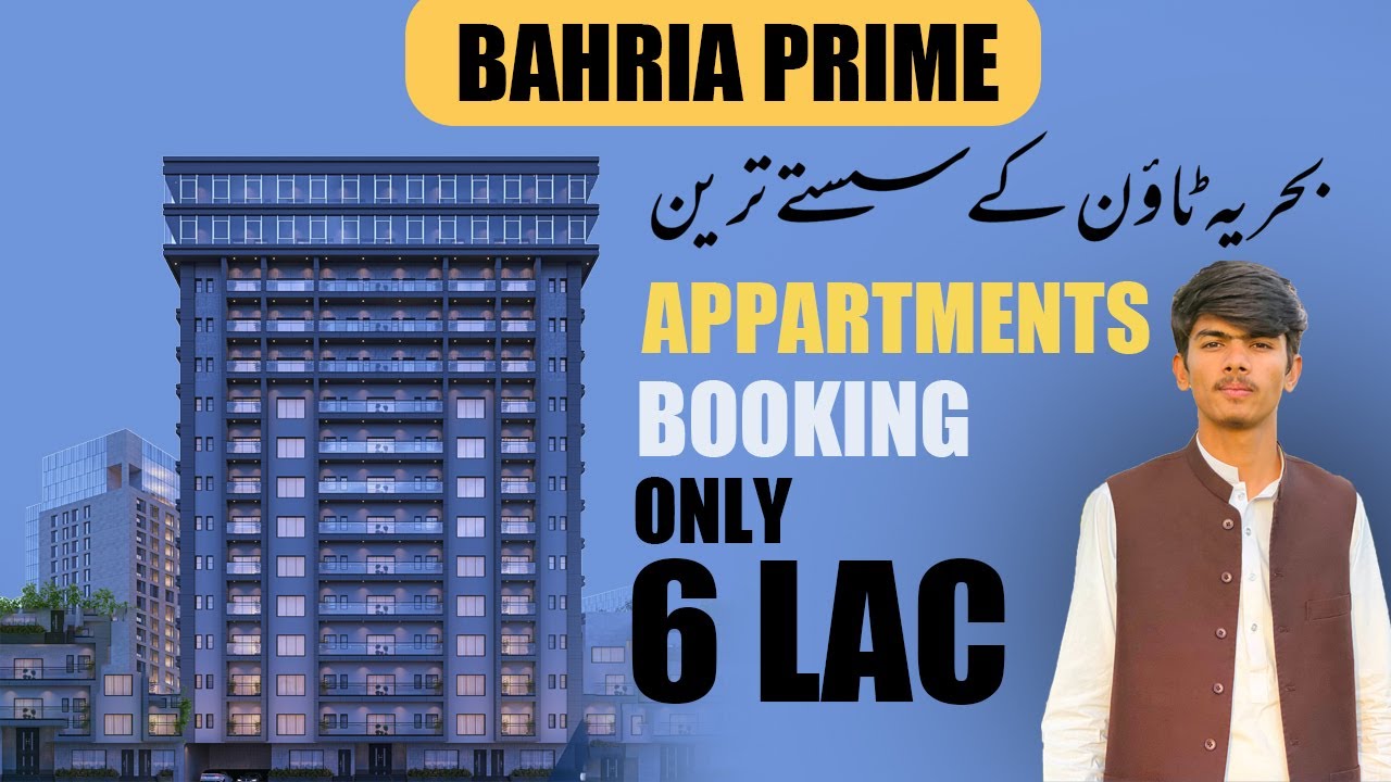 Booking Only 6 Lac Monthly Bahria Prime | Bahria Town Lahore ...