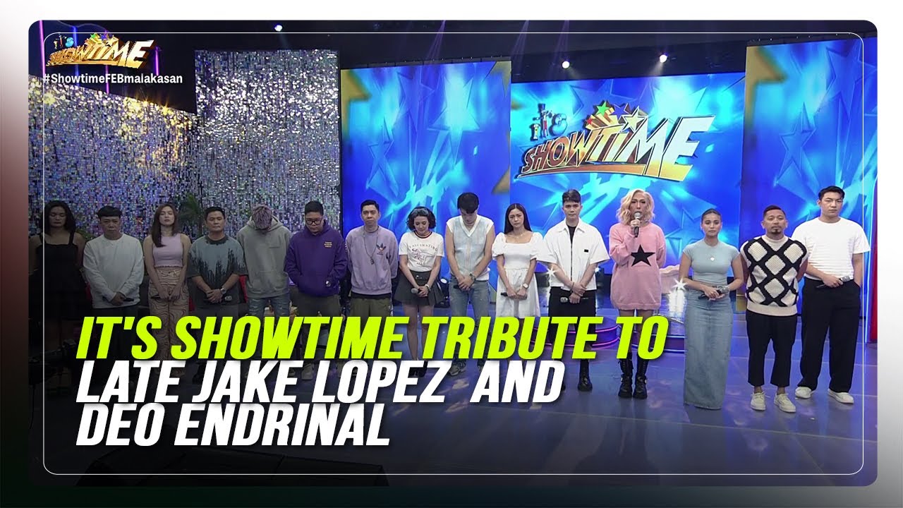 It's Showtime pays tribute to Jake Almeda Lopez, Deo Endrinal | ABS-CBN ...
