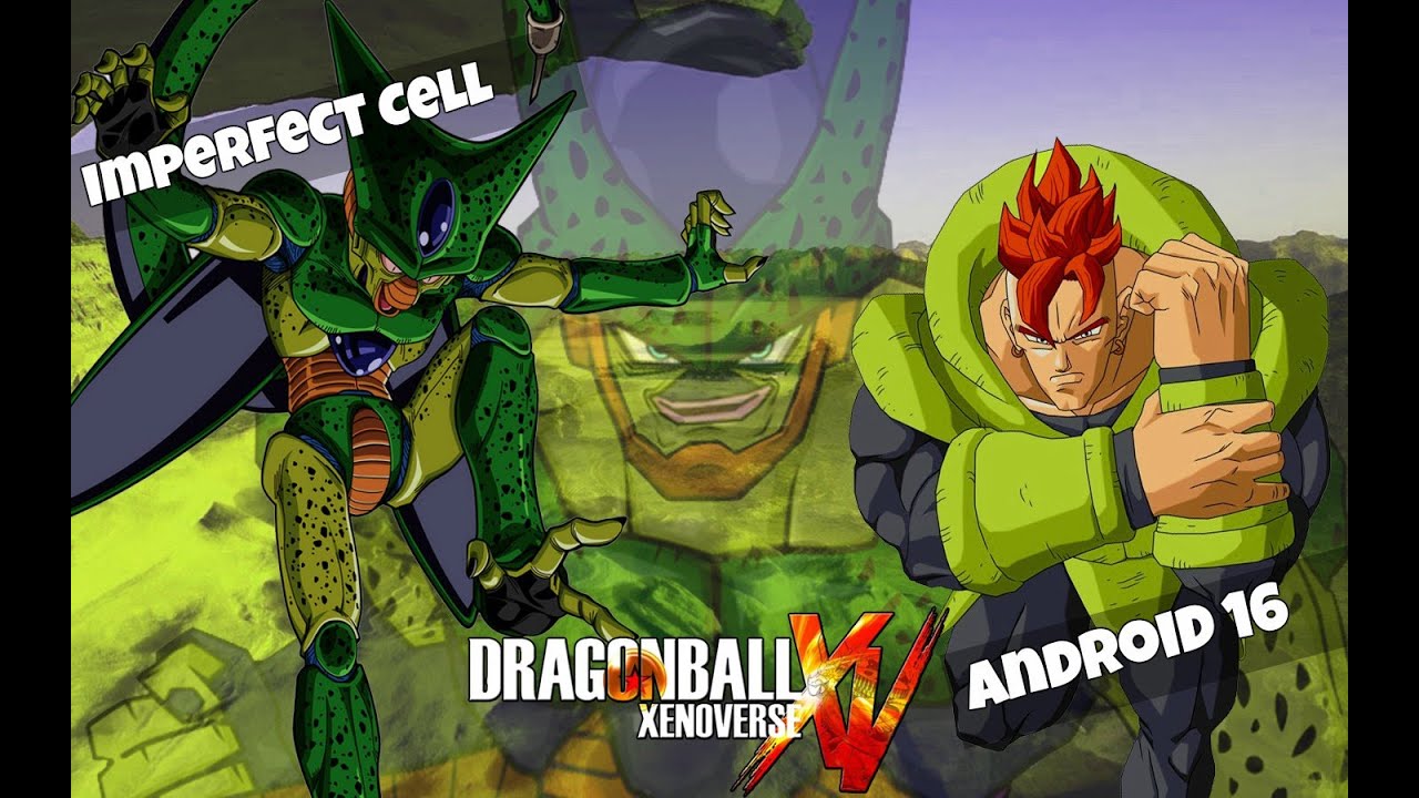 Dragonball Xenoverse:Imperfect/Semi Perfect Cell vs Android 16 (1080p ...