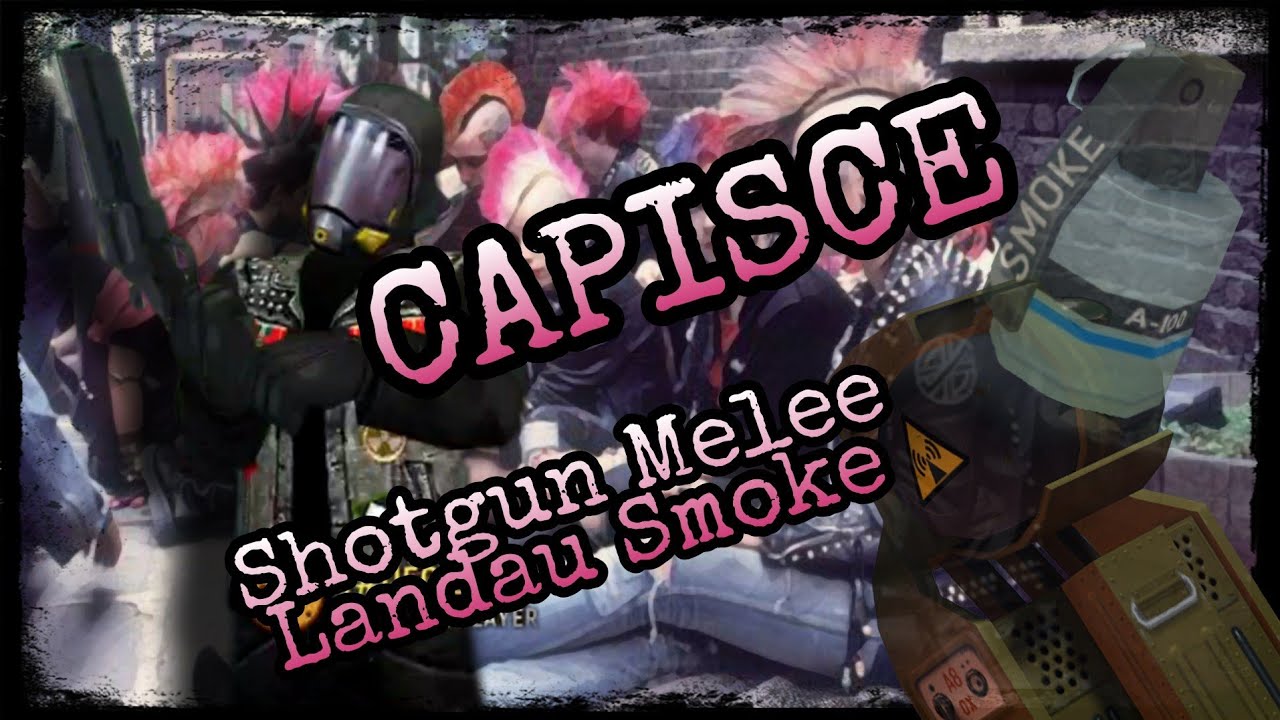 Tacticool - Capisce + Shotgun + Melee + Landau Emitter + Smoke Grenades ...