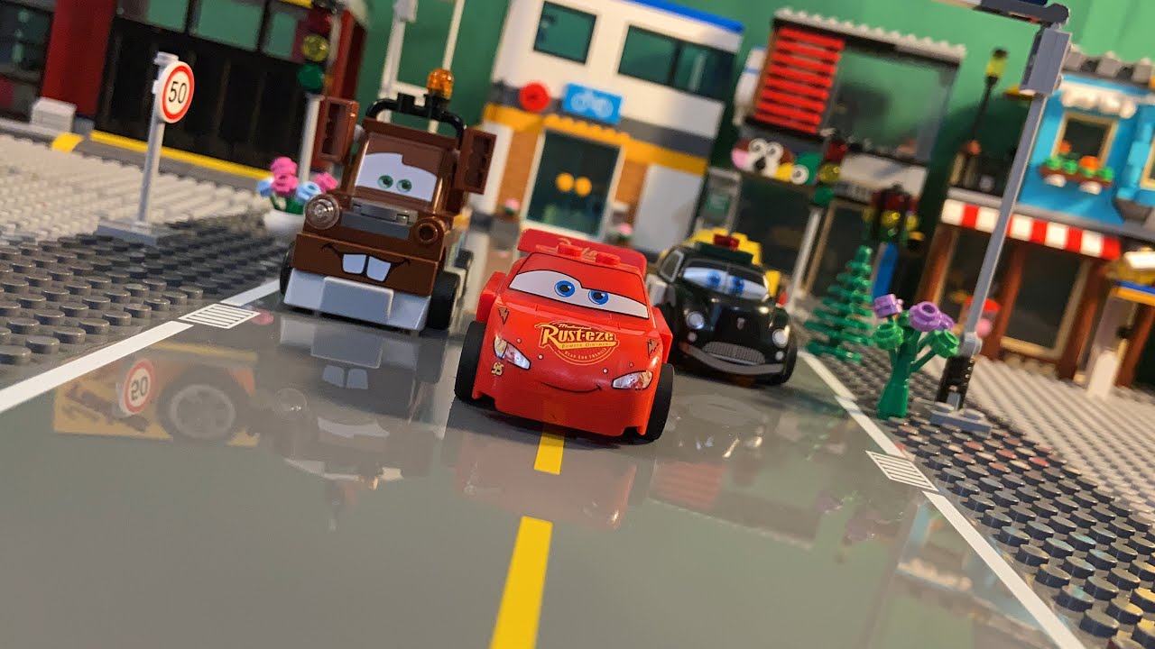 LEGO Pixar cars stop motion film! - YouTube