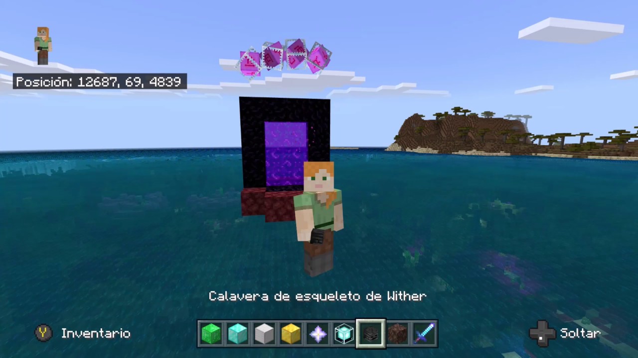 El gran uso de la estrella del neder | Faro de MINECRAFT - YouTube