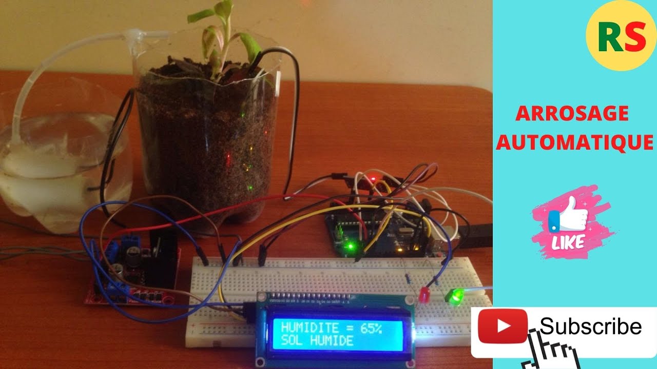 Arduino Arrosage Automatique Youtube