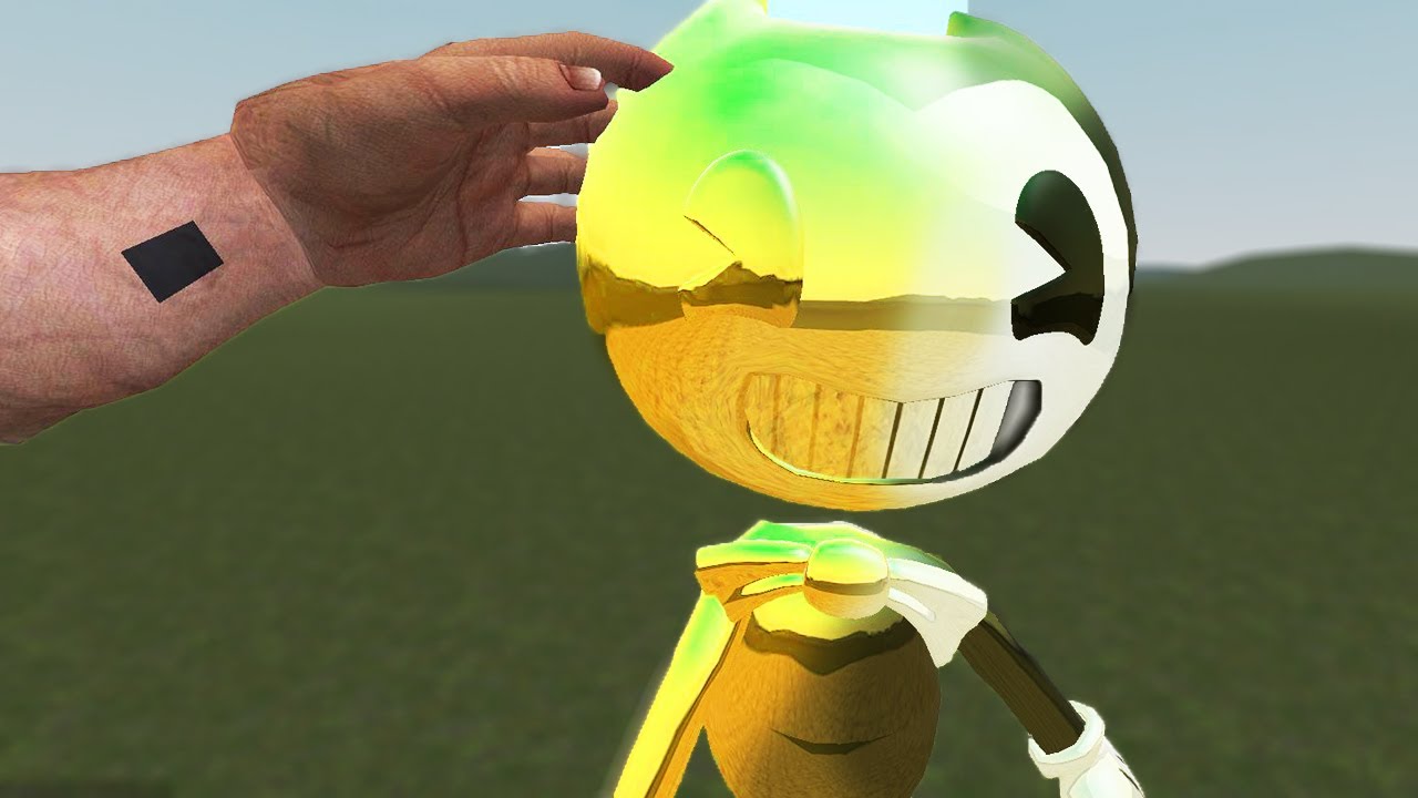 GOLDEN BENDY | Gmod Sandbox #266 - YouTube