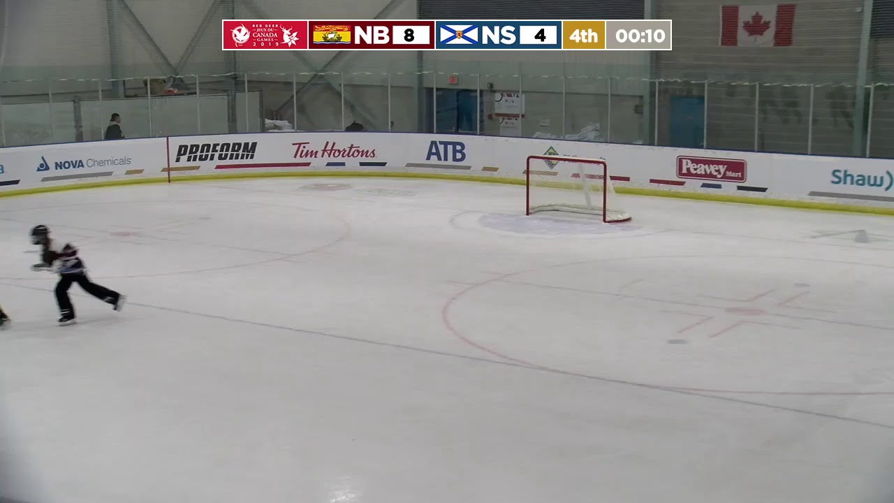 2019 CWG - Ringette - Game 13 - NB vs NS - YouTube