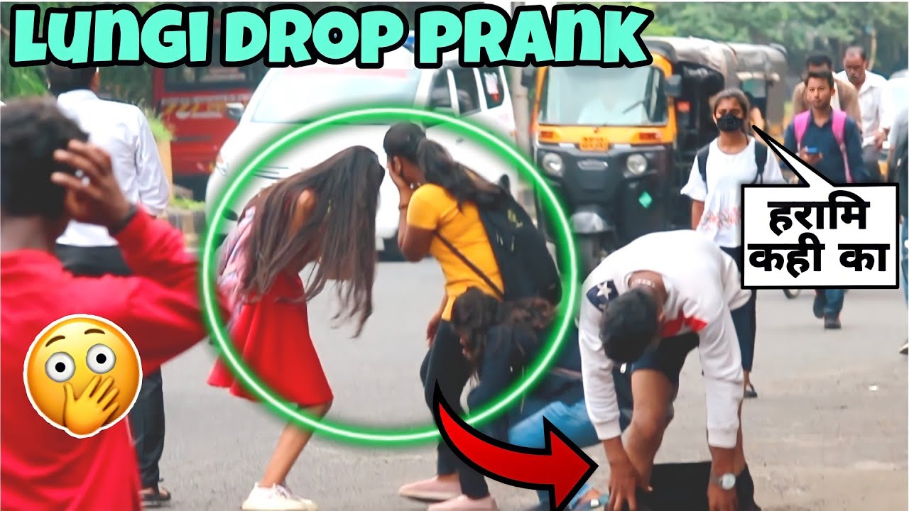 Lungi dropping prank in india🤣 ll pant drop prank india ll # ...