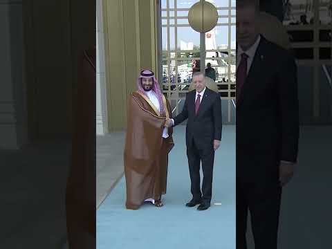 Başkan Erdoğan, Suudi Arabistan Veliaht Prensi Selman'ı resmi törenle karşıladı