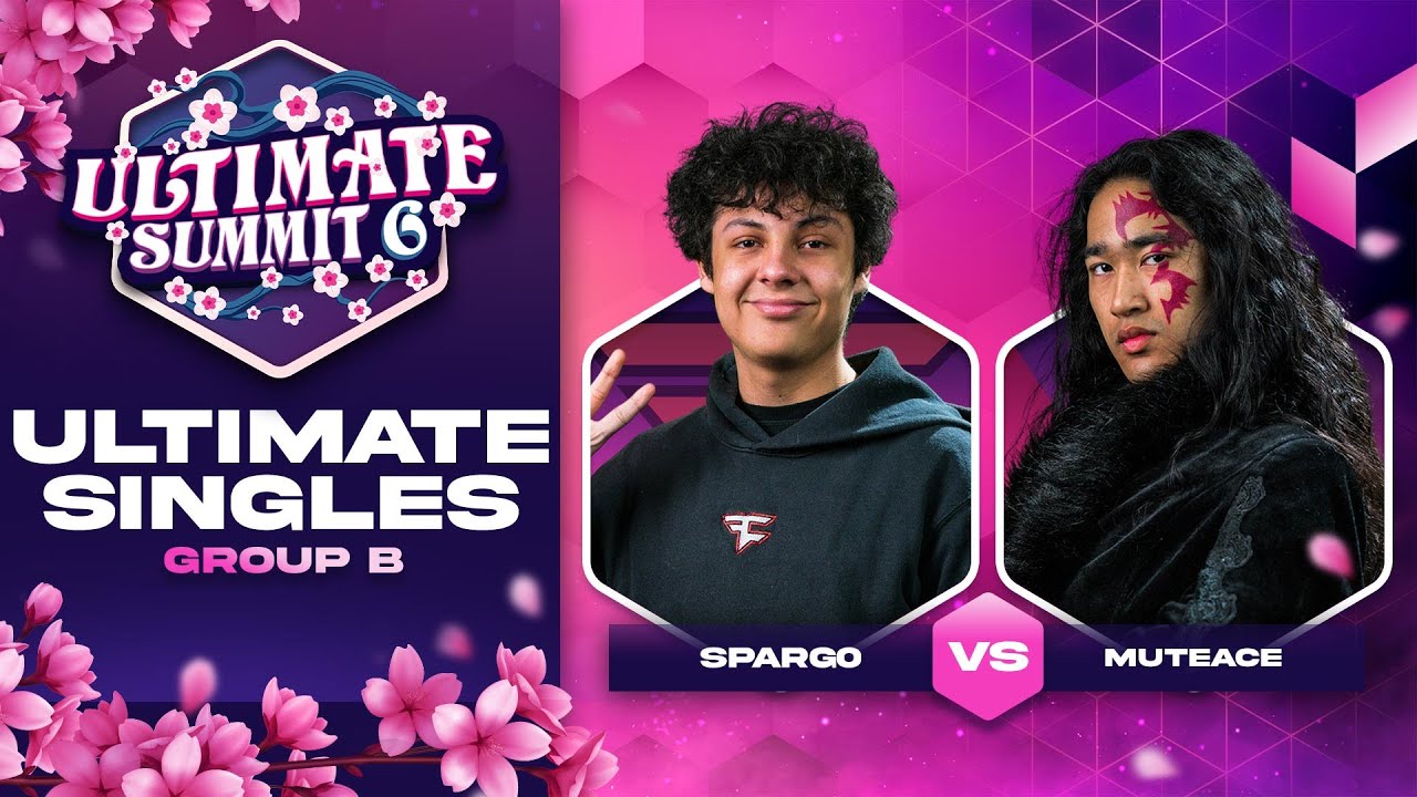Sparg0 vs MuteAce - Group B Ultimate Summit 6 - SSBU Singles | Cloud vs ...