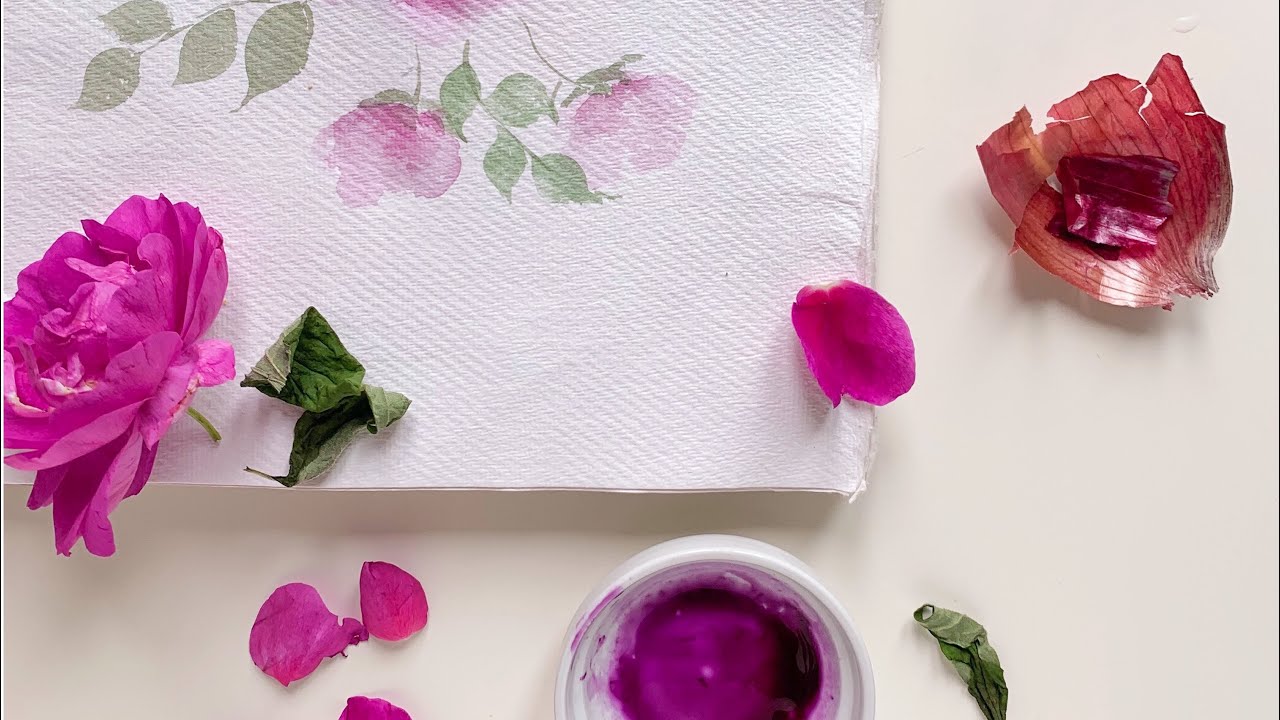 Paint with Nature | Make natural colours at home and learn to paint ...