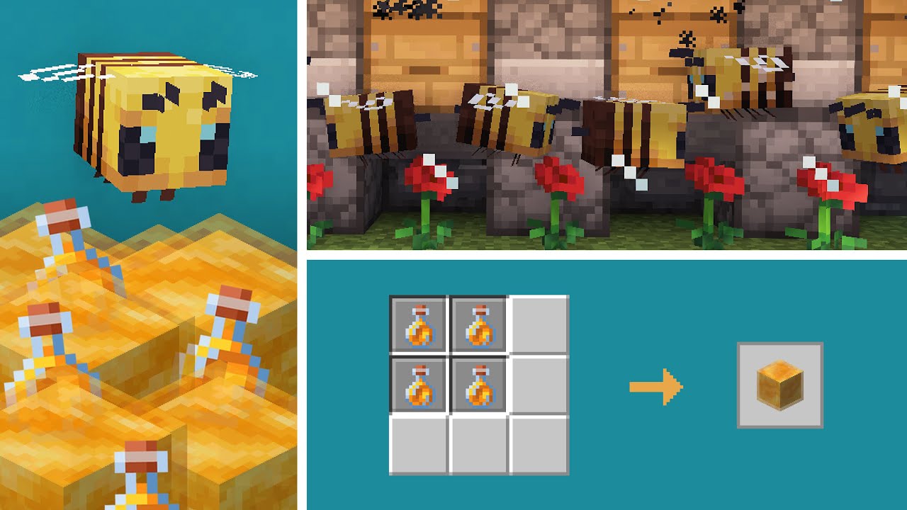 Automatic Honey Block Farm For Survival Minecraft 1.21 - YouTube