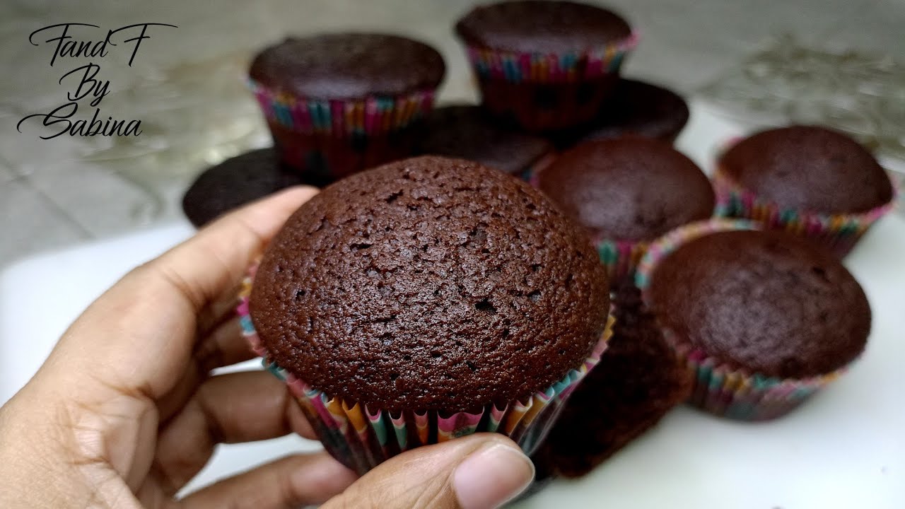 Moist chocolate cup cake recipe without oven - ১টি ডিম দিয়ে ১২ টা ...