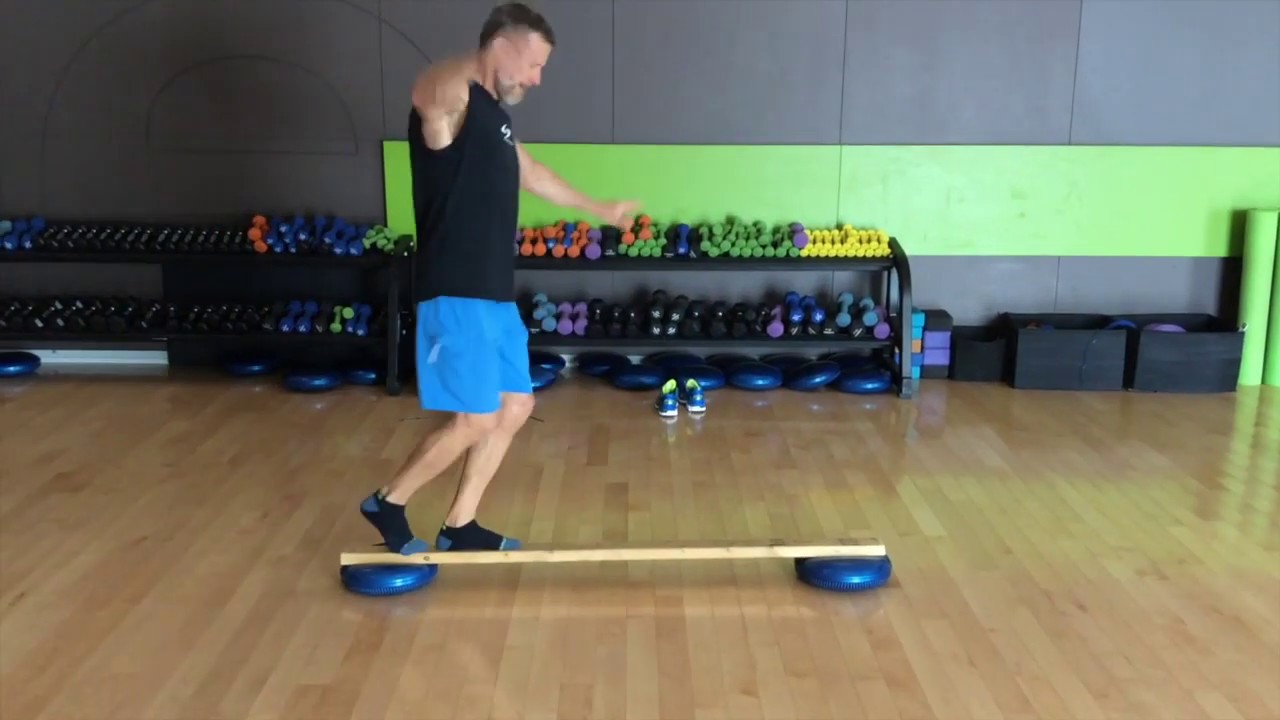 Balance - Walking the Plank with Coach Cain - YouTube