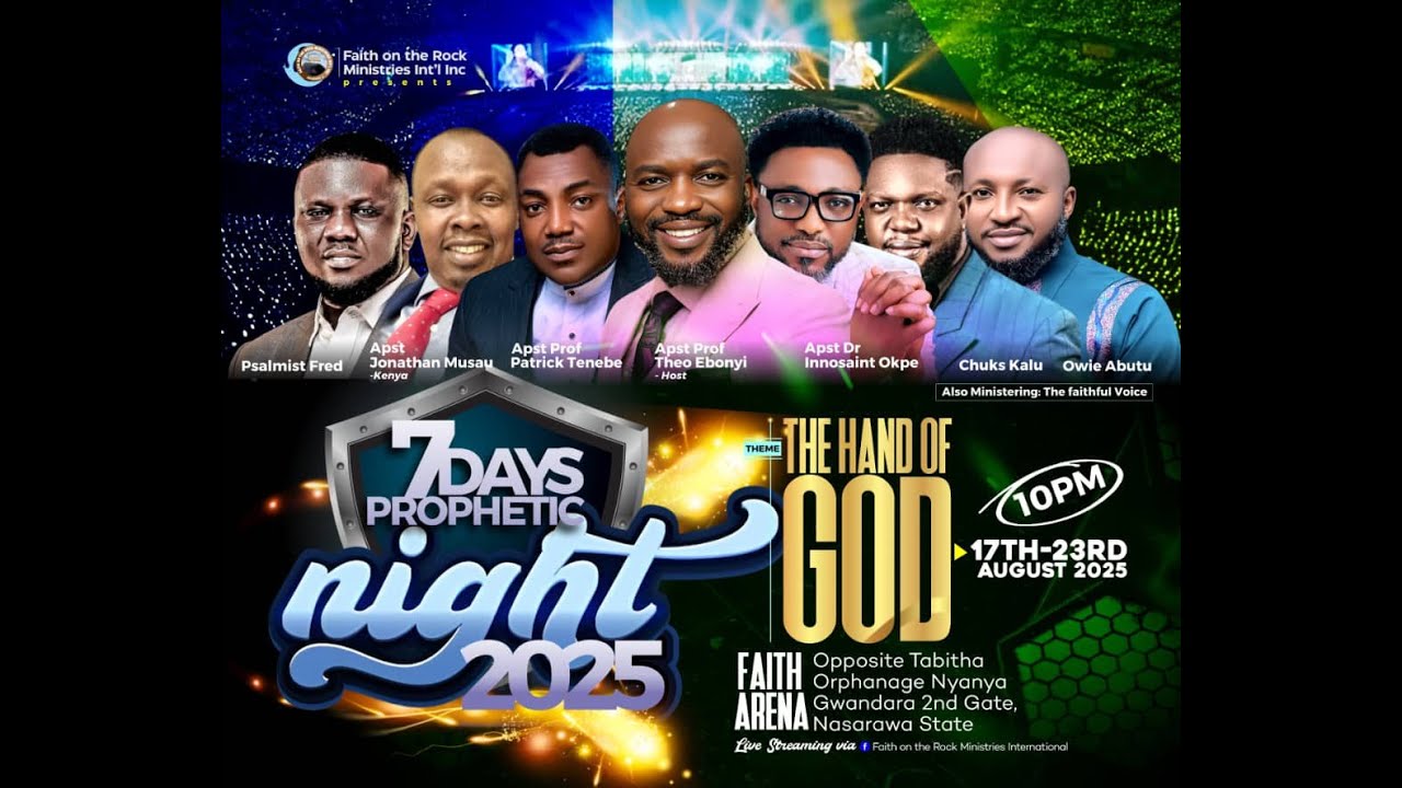 7 Days Prophetic Night (Day 6) - YouTube