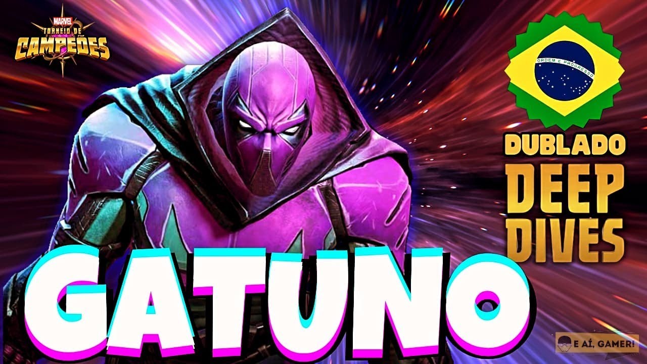 COMO USAR O GATUNO | REVIEW | ROTAÇÃO | MARVEL TORNEIO DE CAMPEÕES ...