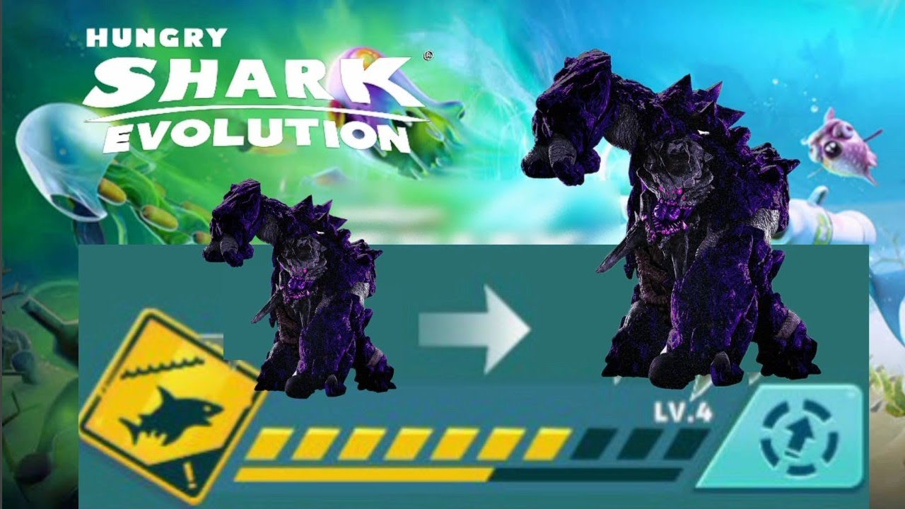 All sharks growth scene from level 1 to level 10. Hungry Shark ...