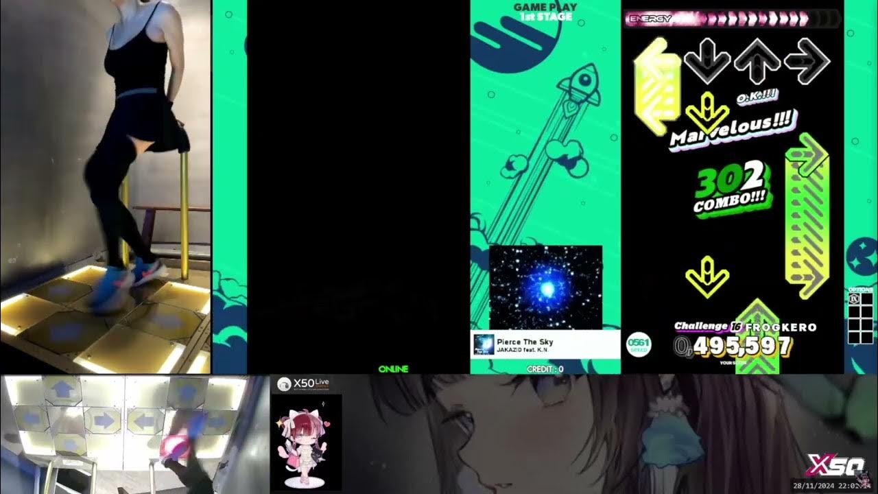 [DDR World] Pierce The Sky [CSP 16] FLARE IX CLEAR - YouTube