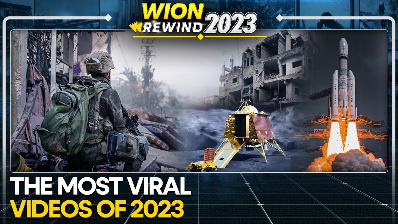 2023 Rewind: What the world watched on WION | Viral Videos 2023 - YouTube
