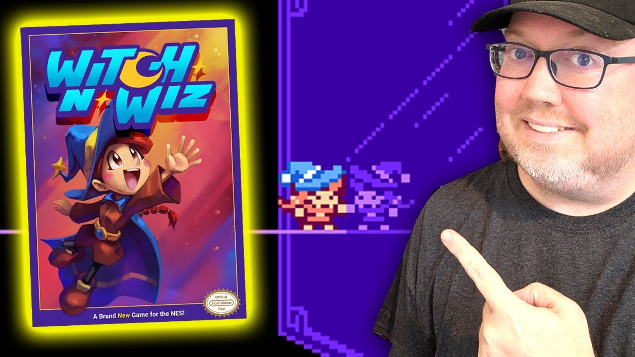 Witch n' Wiz - a New NES Game in 2021 - YouTube