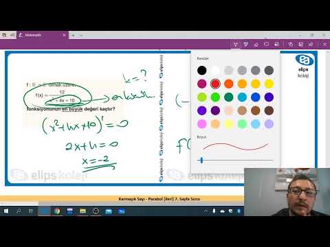 Matematik Karmaşık Sayılar ve Parabol (ileri düzey) ders-1