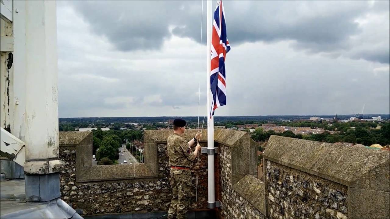 St. John's Hillingdon Queen's 90th Celebrations Raising of New Flag ...