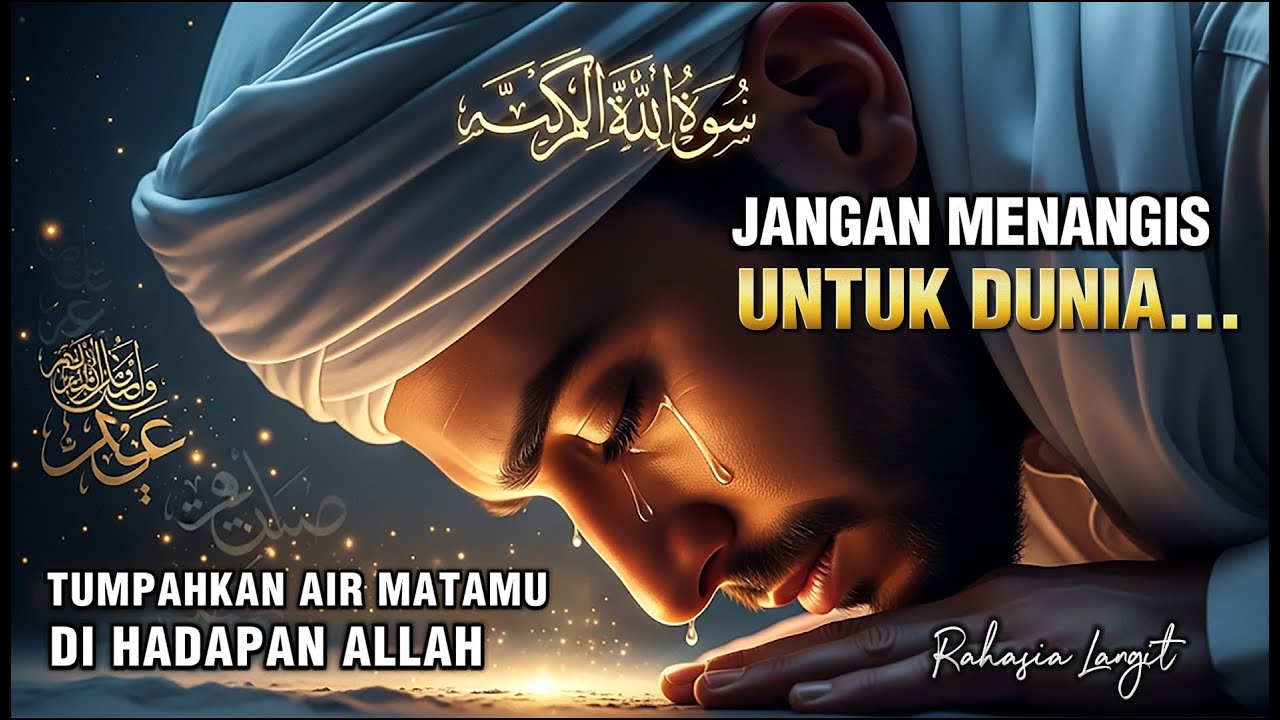 MENANGISLAH DI HADAPAN ALLAH, BUKAN DUNIA — KEKUATAN TANGISAN DALAM ...