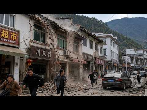 China hit by powerful 5.1 earthquake! Shaking hits twice within 16 seconds, causing chaos in Sichuan