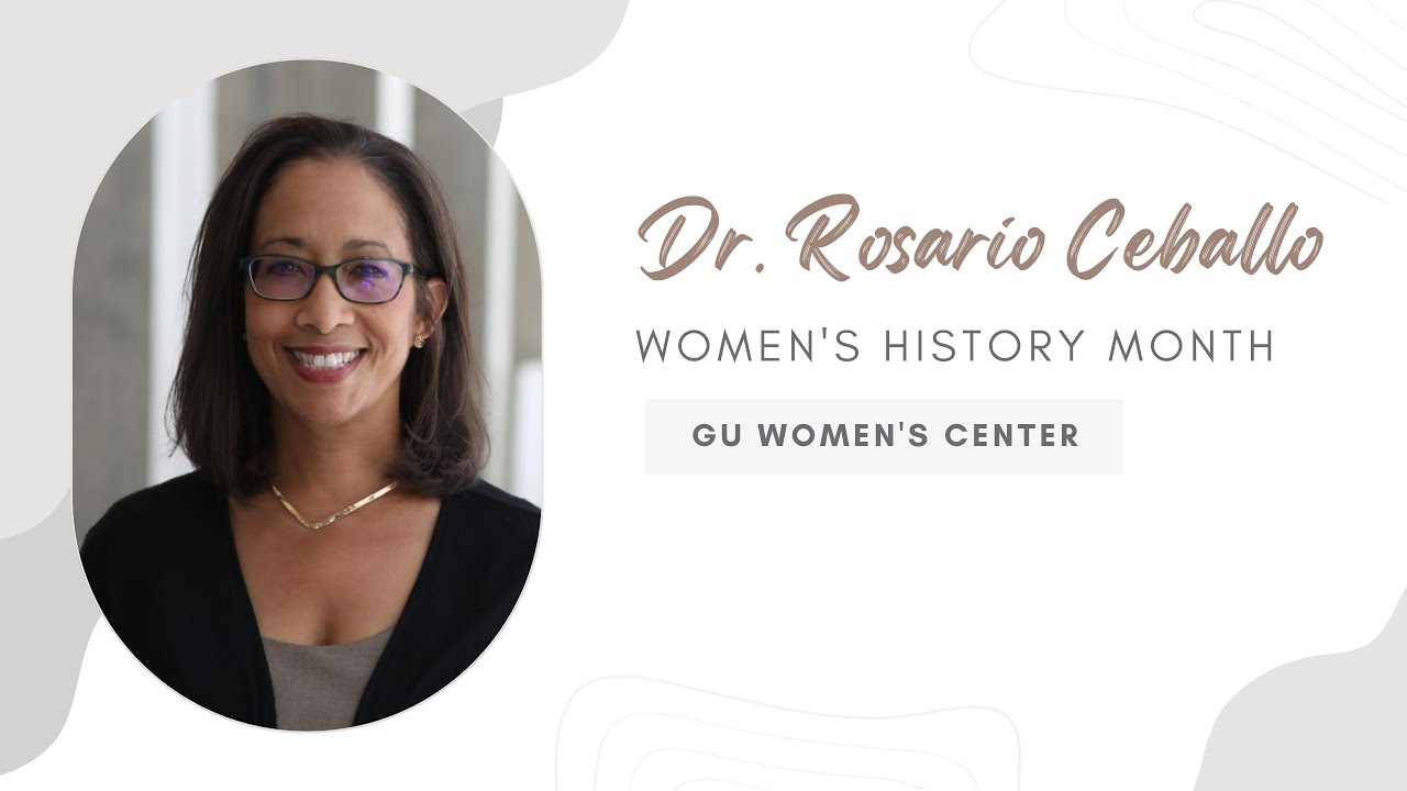 Women's Center | Dr. Rosario Ceballo| Women's History Month Interview ...