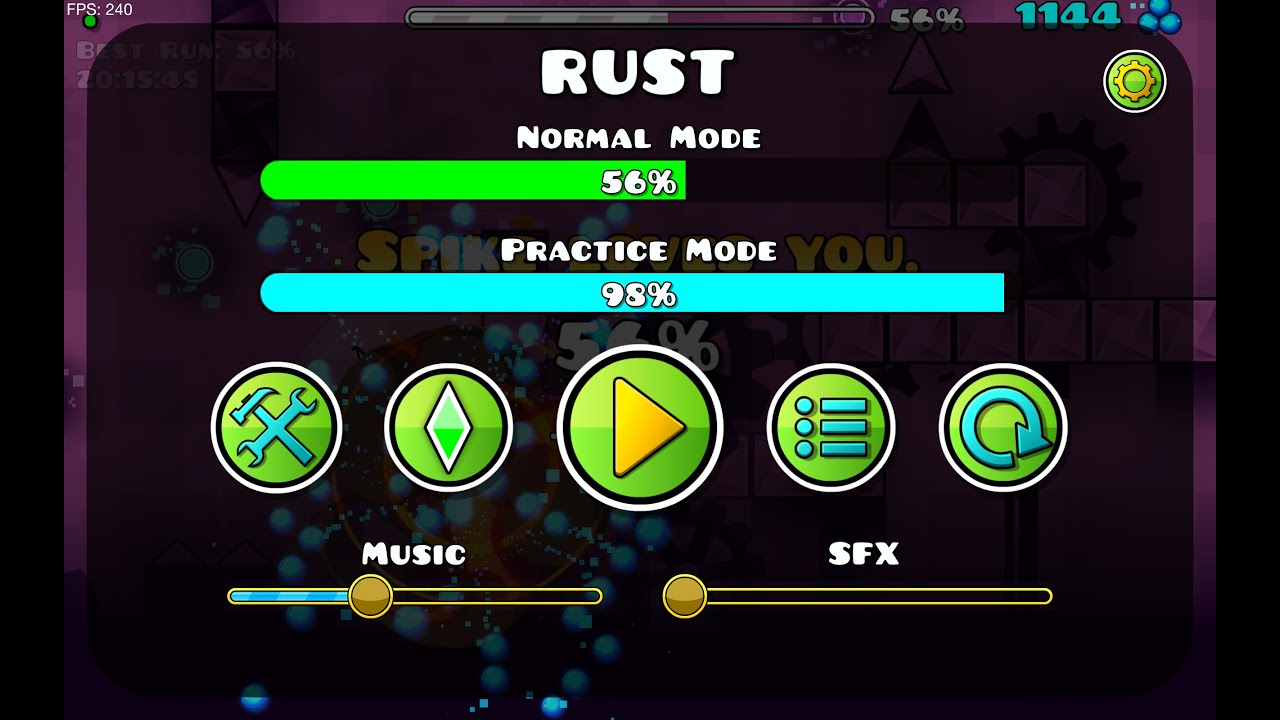 Rust 56%, 43-100, 18-70 - YouTube