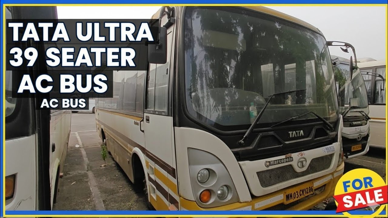 Tata Ultra 39 Seater AC Bus | 8.4 WB | 4 Cylinder | For Sale | Fortune ...