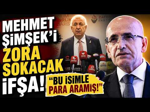 Ümit Özdağ Mehmet Şimşek’i zora sokacak bilgiyi ifşa etti! “Bu isimle para aramış!”
