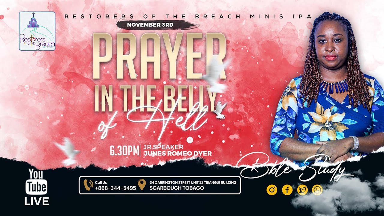 PRAYER IN THE BELLY OF HELL || JR MINIS.JUNES ROMEO DYER - YouTube