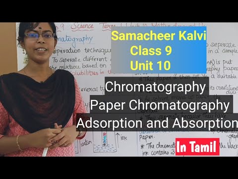Chromatography| Class 9 Science Term 1 Unit 10 Matter Around Us - YouTube