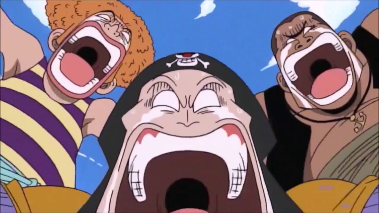 buggy's pirate get scared from zoro - YouTube