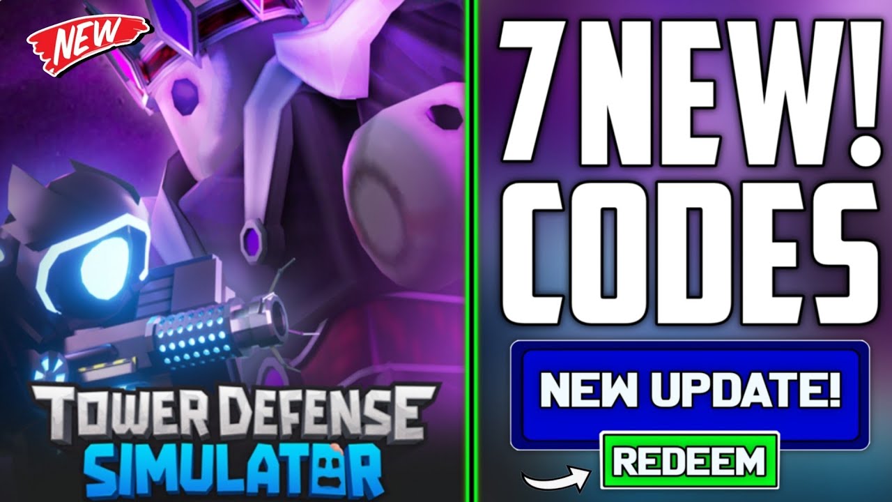 NEW!! TOWER DEFENSE SIMULATOR ROBLOX CODES 2023 - TOWER DEFENSE ...