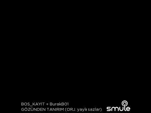 Burak-Gözünden Tanırım (Official Video)