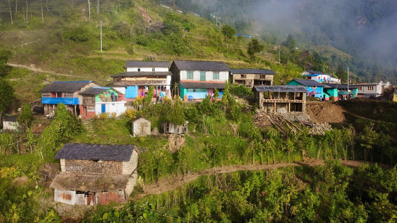 Rural life in South Asia | Unseen Countryside life in Western Nepal | A ...