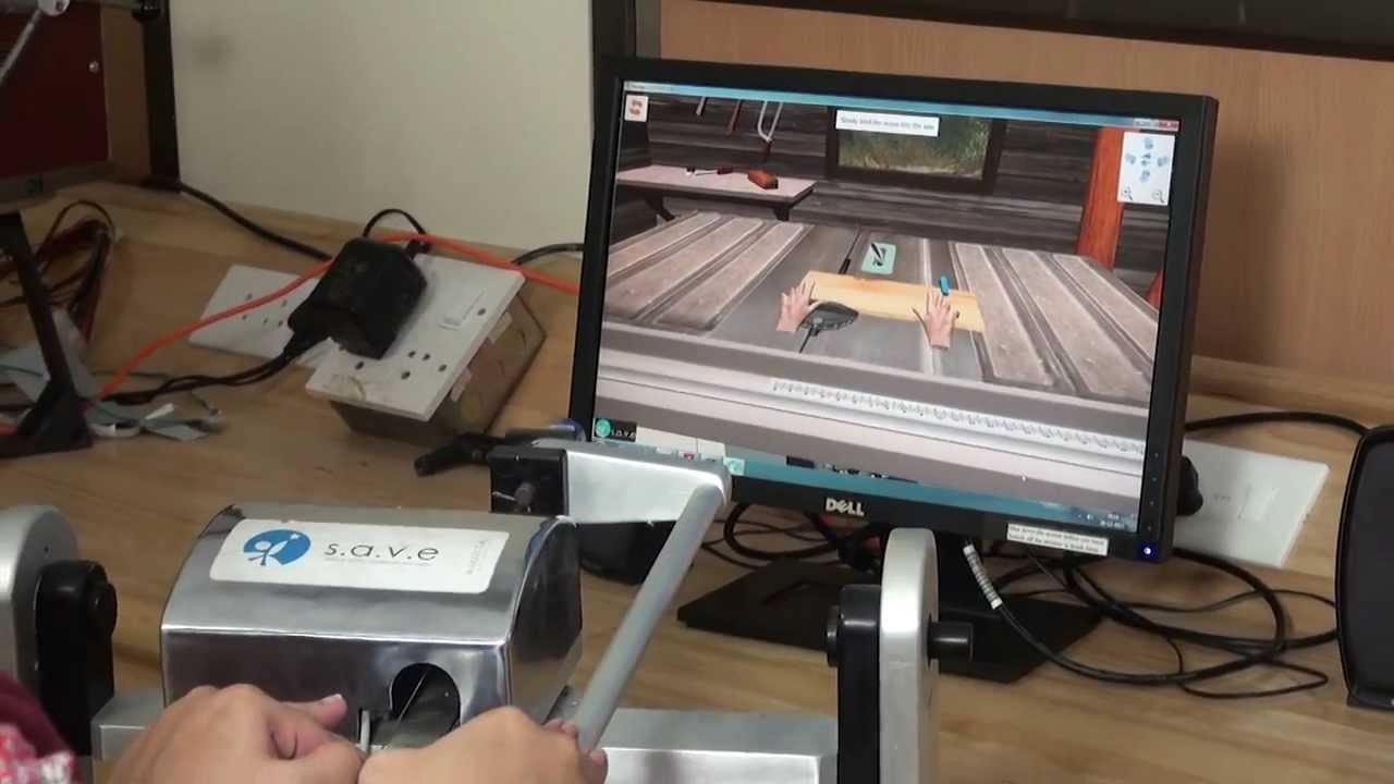 Ammachi Labs - Haptic Simulators for Vocational Skill Development - YouTube
