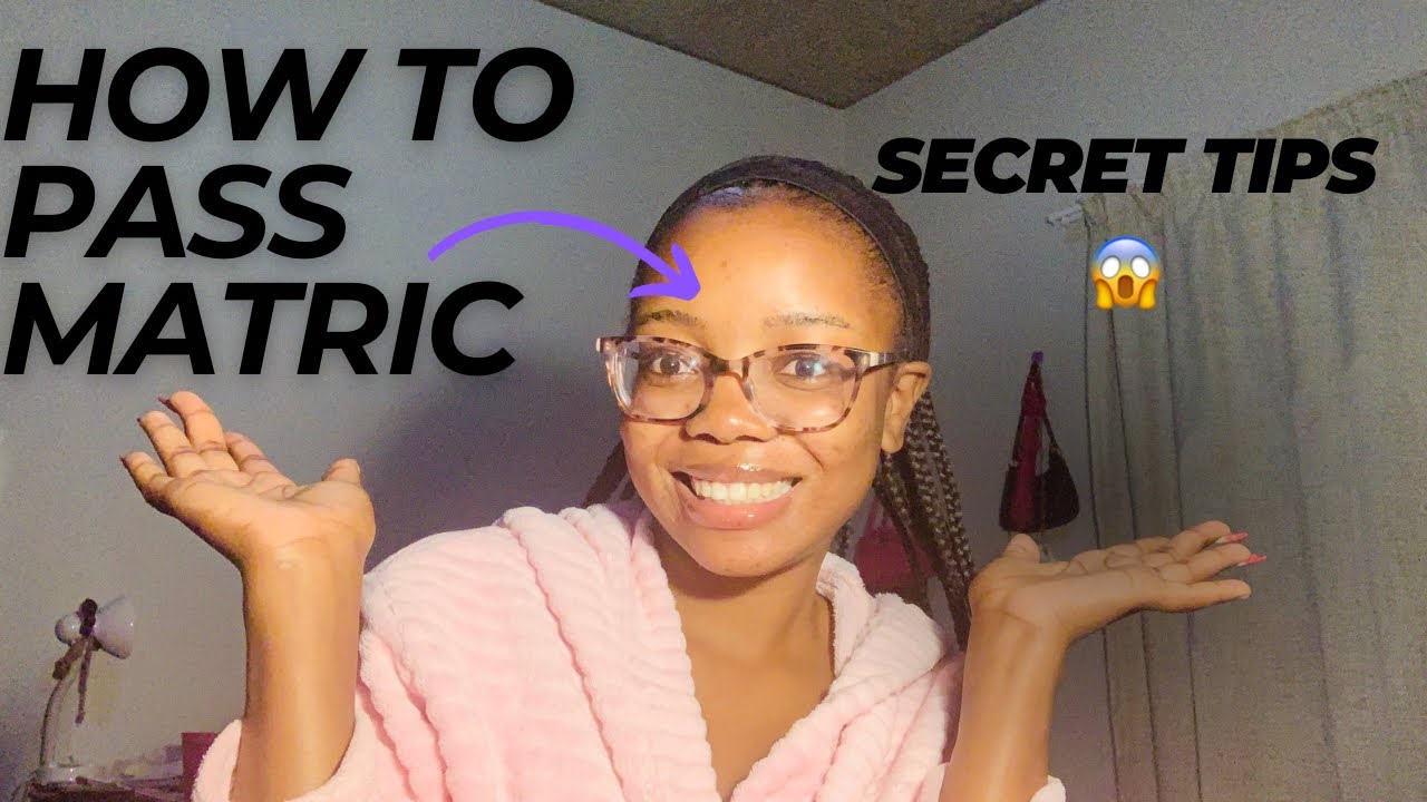 TIPS for matric students |PRAYER|CROSSING NIGHT |MY JOURNEY - YouTube