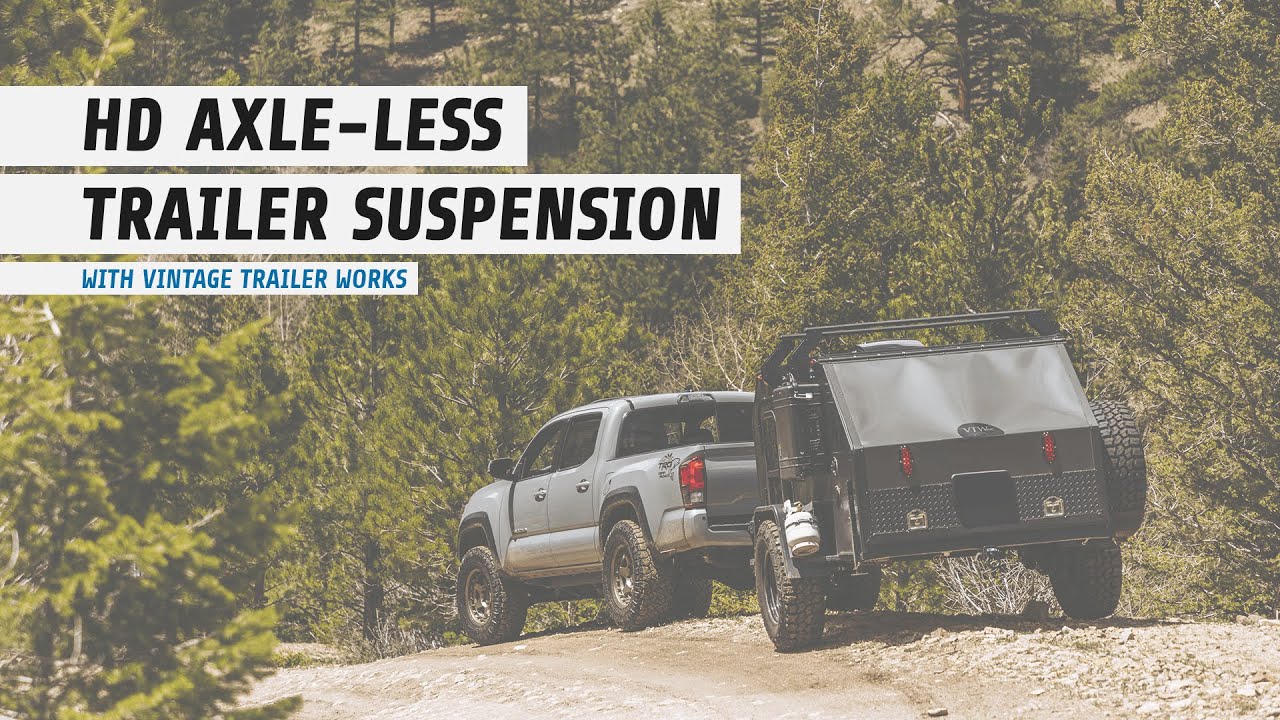 Experience Camping Off-Road | HD Axle-Less Trailer Suspension - YouTube