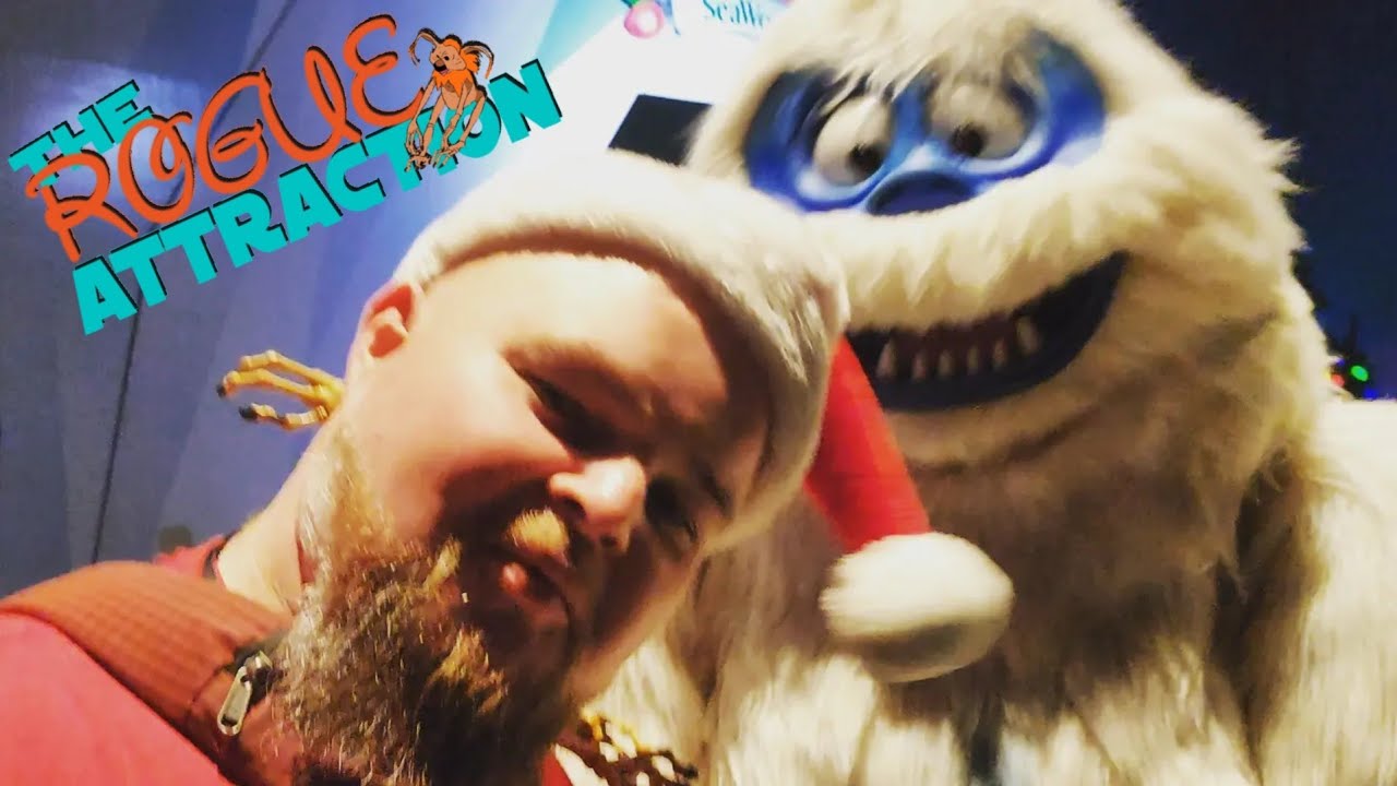 Worth An Hour Wait? SeaWorld Orlando Christmas | Sam The Snowman ...