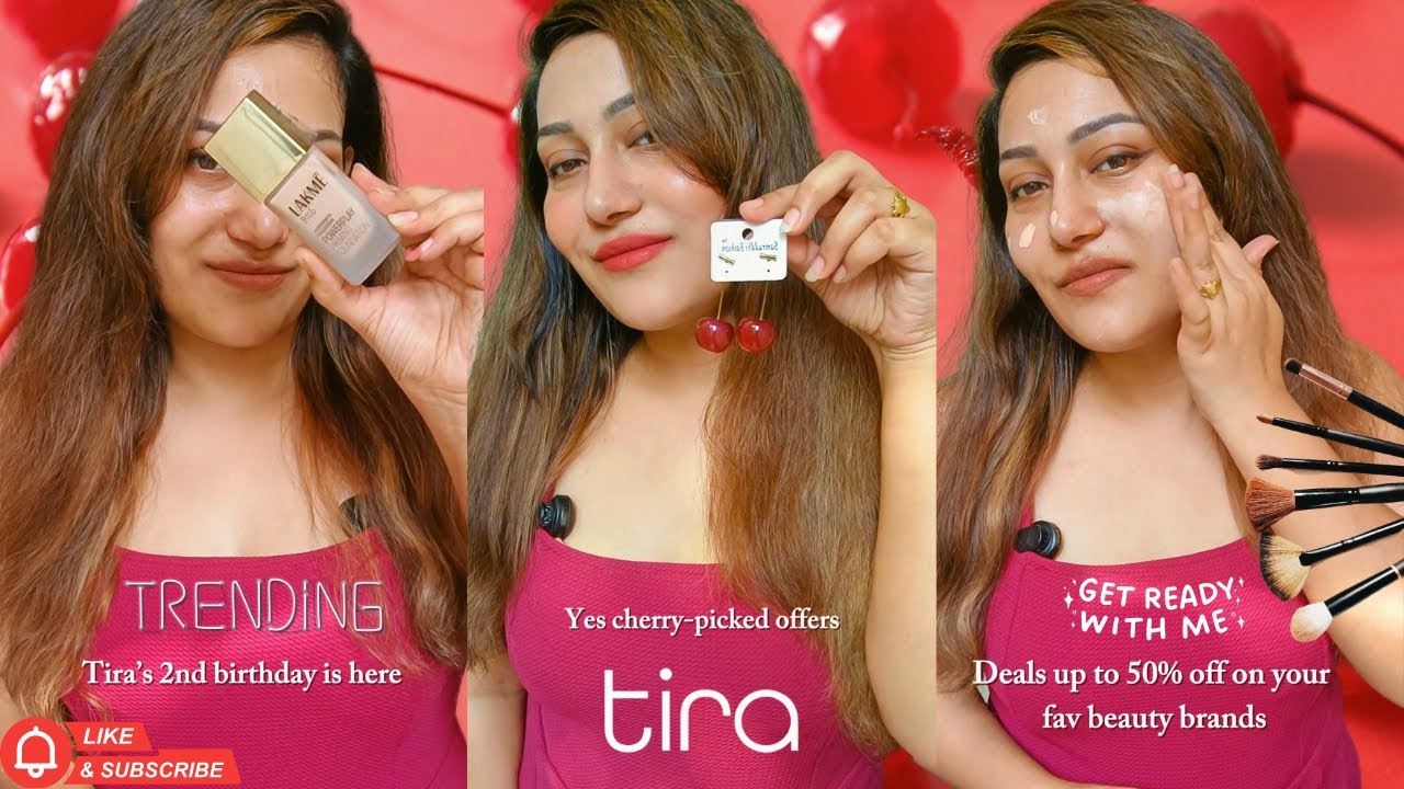 Tira Cherry Red GRWM 🍒 | Romantic Red Makeup + Cherry Earrings Aesthetic | Soft Glam 2025 ...