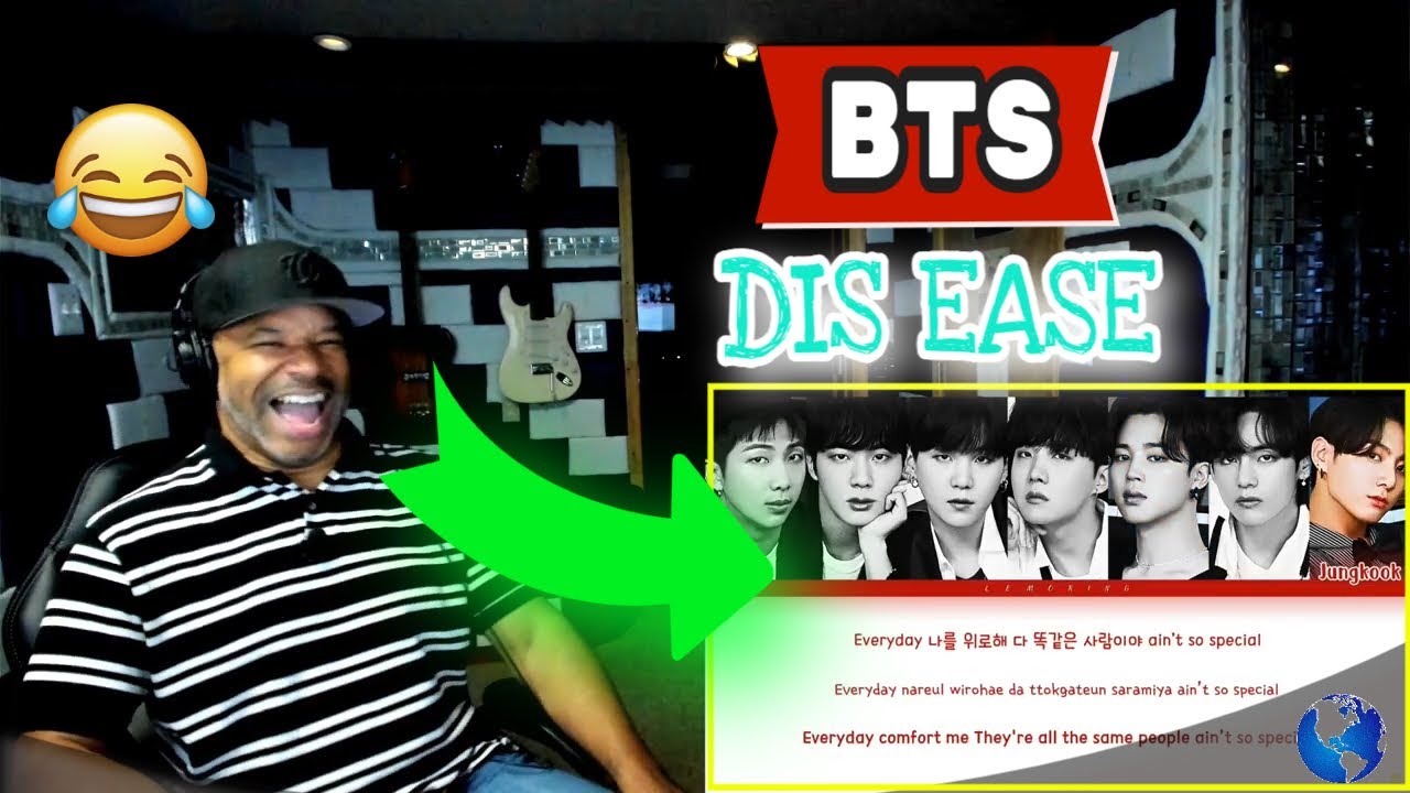 BTS Dis ease Lyrics 방탄소년단 병 가사 Color Coded Lyrics, Han, Rom, Eng ...