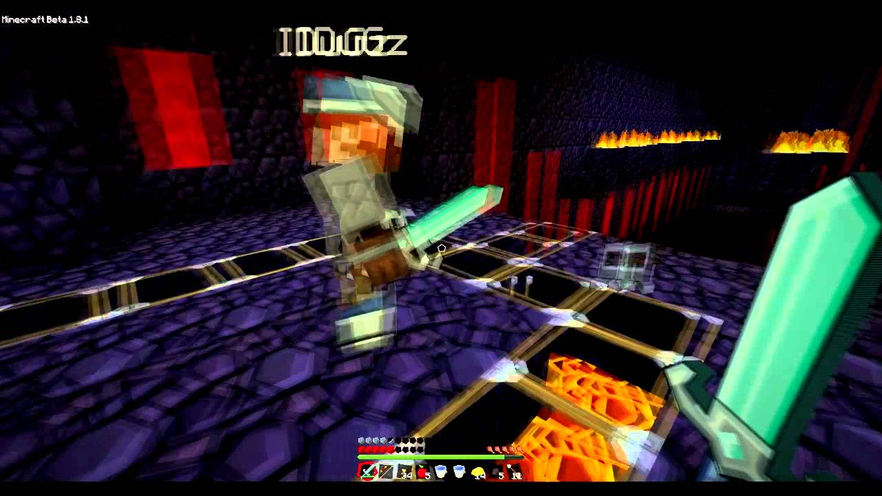 Minecraft: Obsidian Fortress (final) - YouTube