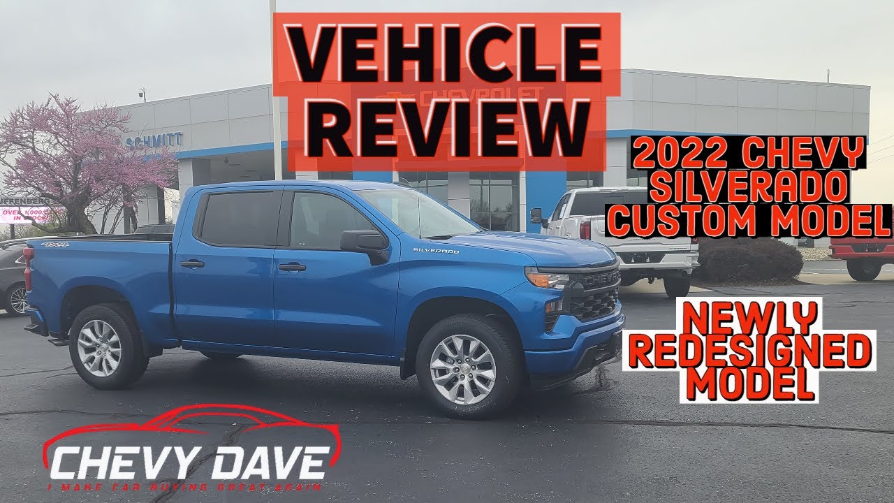 First Look at the Refresh 2022 Chevrolet Silverado Custom model - YouTube