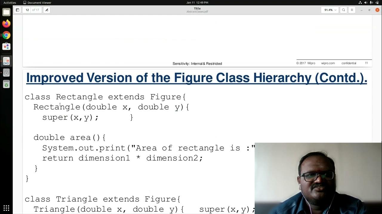 Abstract Class || OOPS || CSE || KRCT - YouTube