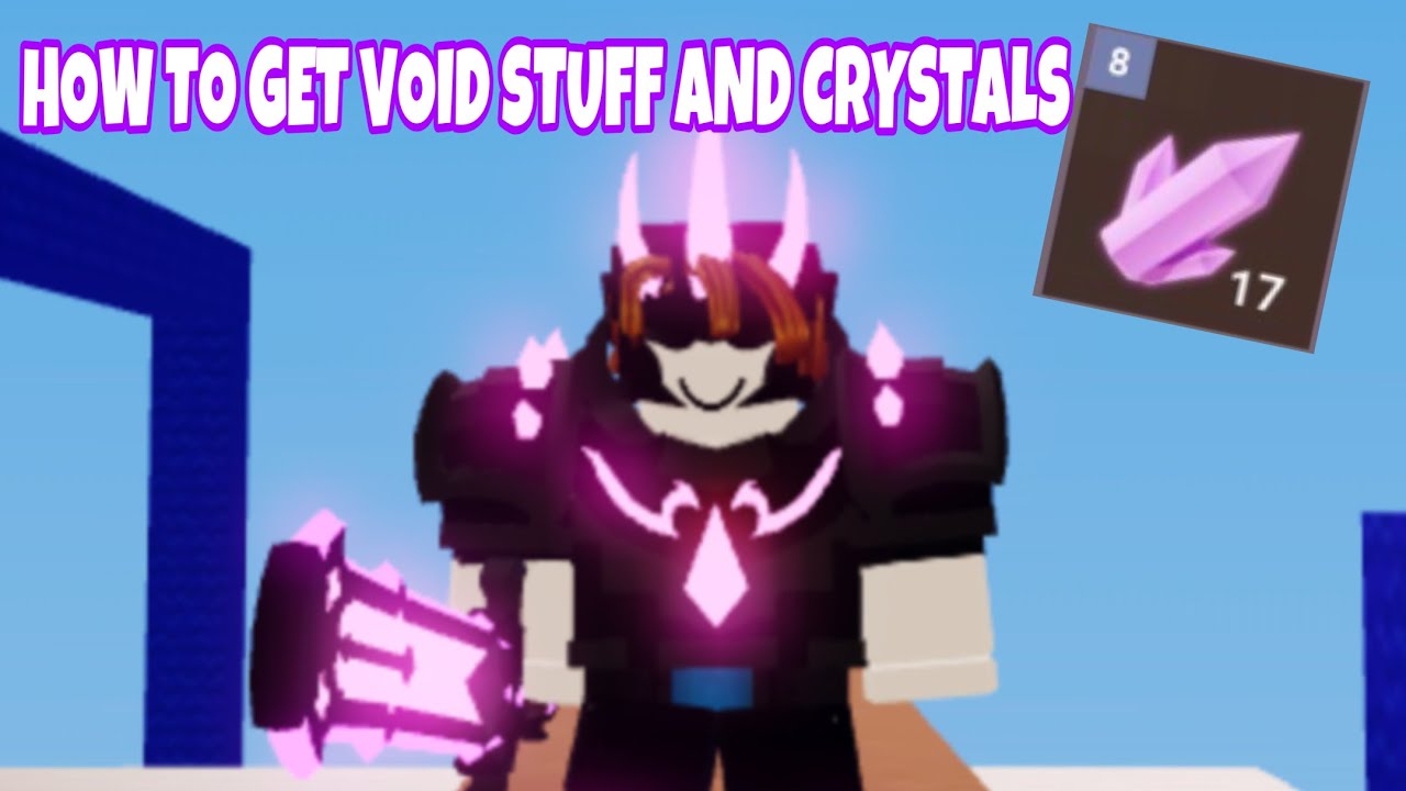 HOW TO GET VOID Stuff and **Void Crystals** - YouTube