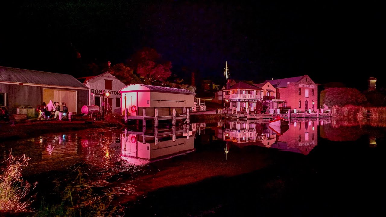 Australia • Flagstaff Village By Night - Sound & Light Show • Tales Of ...