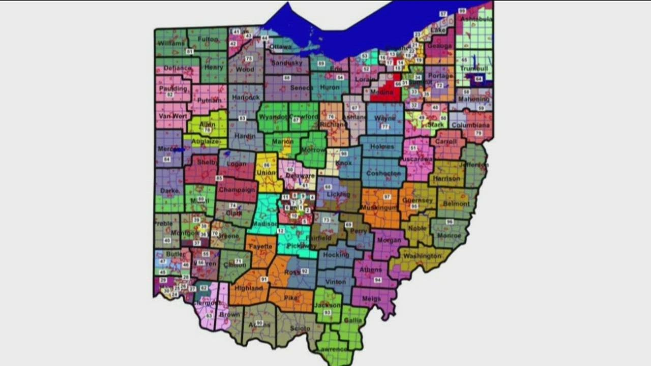 Updates to Ohio redistricting election maps - YouTube